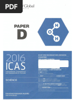 ICAS English Paper E 2015 Answers | PDF
