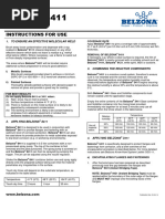 Belzona 1212 Specification Sheet | PDF | Density | Pascal (Unit)