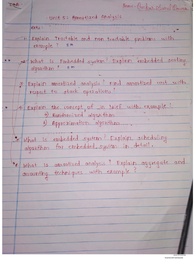 Daa Endsem Notes | PDF