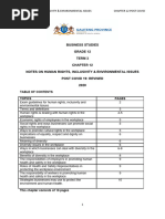 Human Rights, Inclusivity & Environmental Issues | PDF | Employment ...