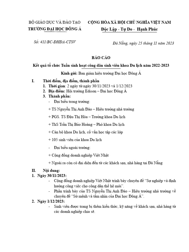 Báo Cáo H NG Nhung RB22A | PDF