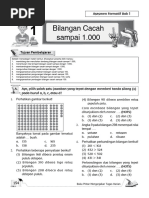 Kisi-kisi Matematika Sas Kelas 3 | PDF