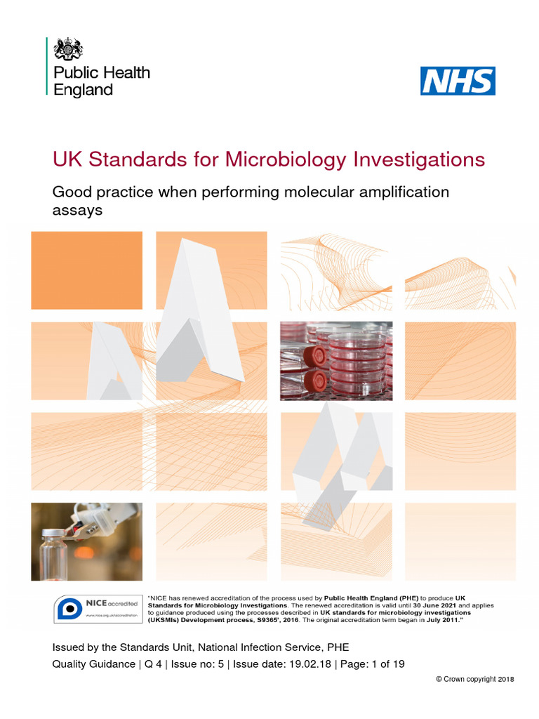 NHS PCR Laboratorio | PDF | Polymerase Chain Reaction | Dna Sequencing