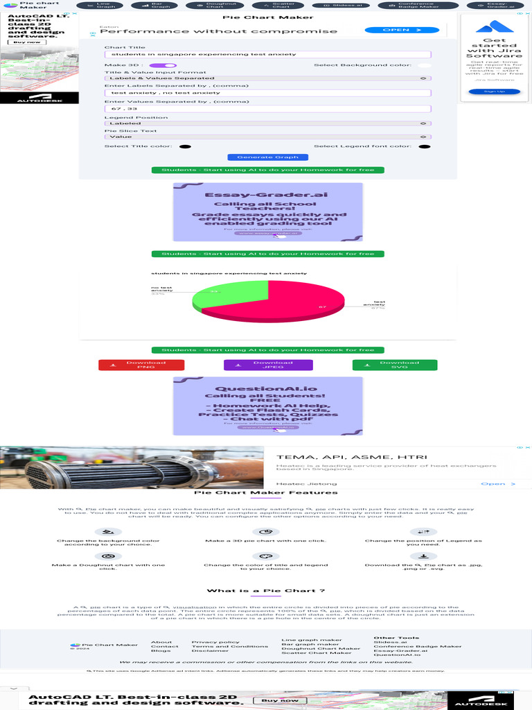Pie Chart Maker 2 | PDF | Chart | Pie Chart