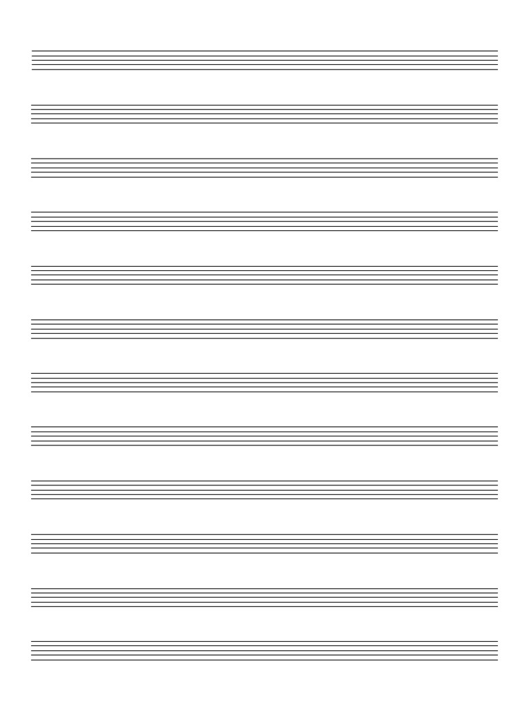 Hoja Pentagramada | PDF