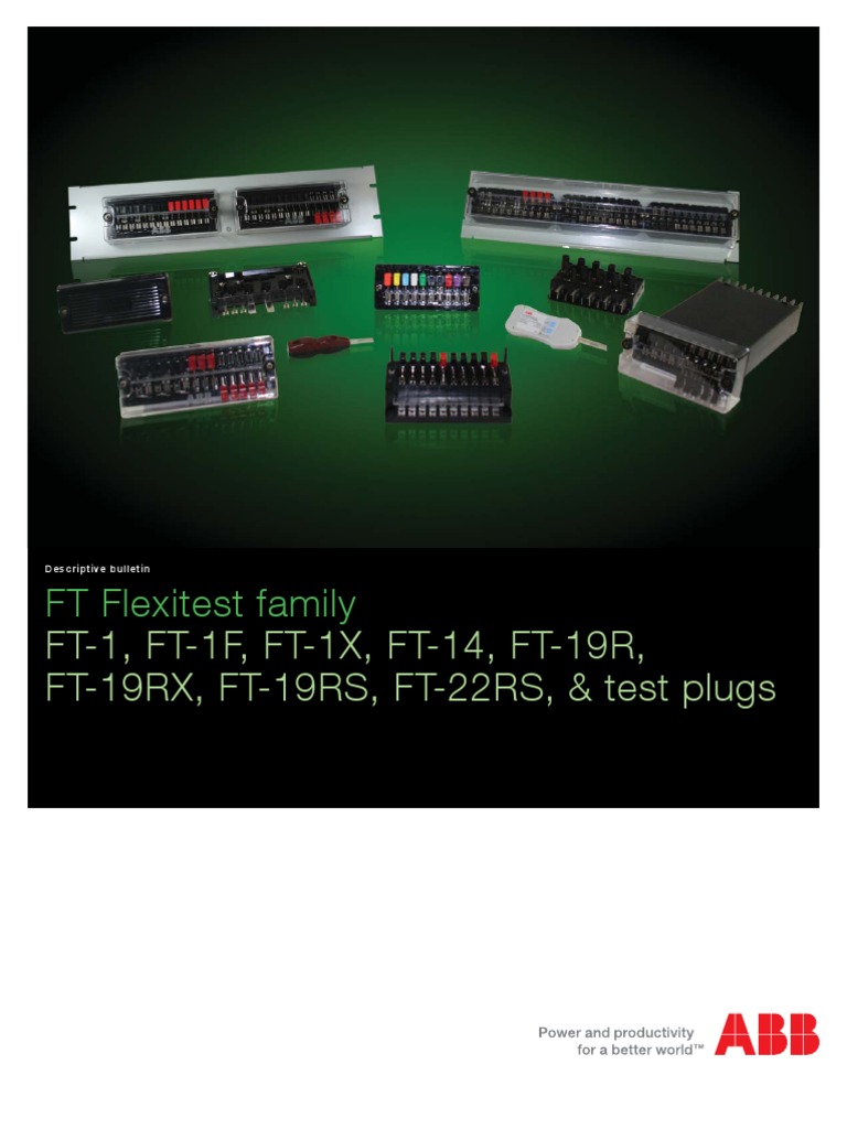 ABB FT Switch Family Brochure | PDF | Electrical Connector | Switch