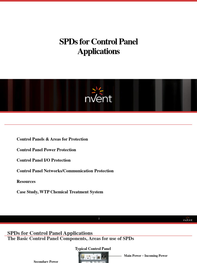 SPDs For Control Panel Applications1 | PDF | Programmable Logic Controller | Fuse (Electrical)