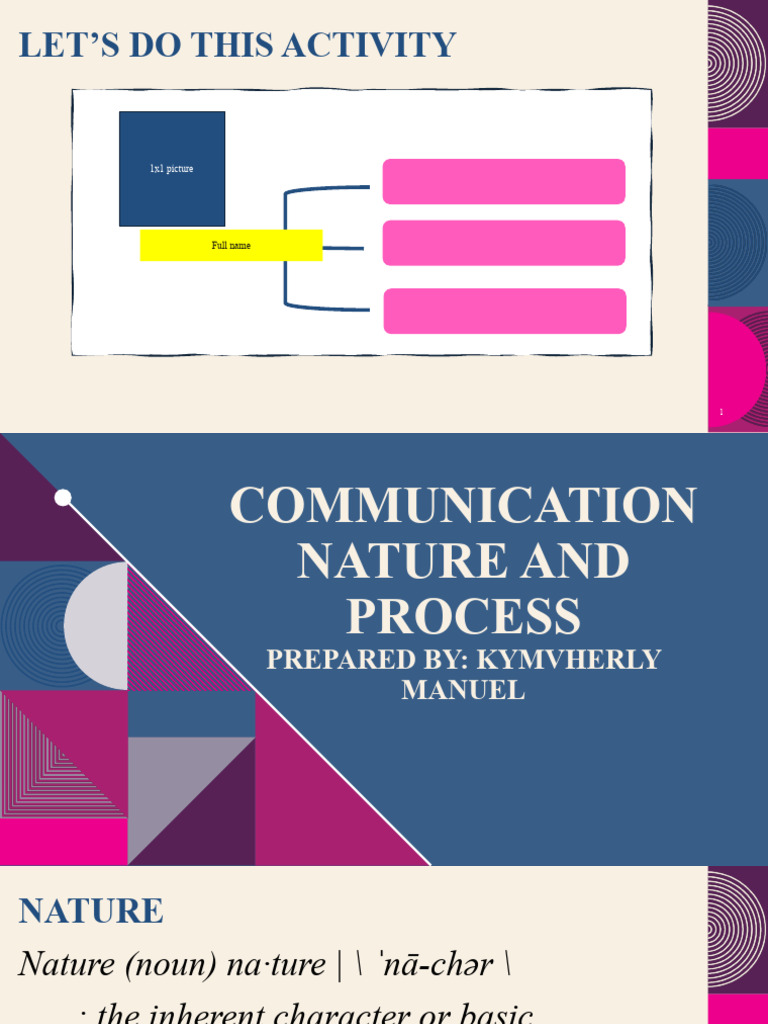 Understanding Communication Processes | PDF | Communication | Nonverbal ...