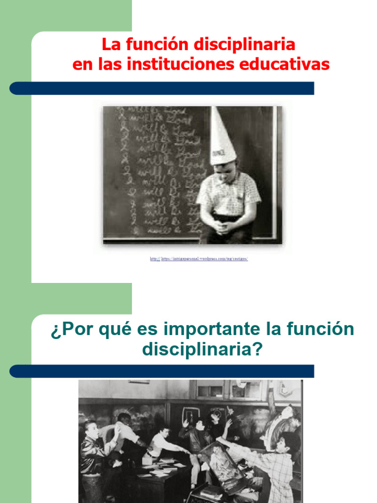 La Función Disciplinaria 2024 | PDF | Disciplinas | Escuelas