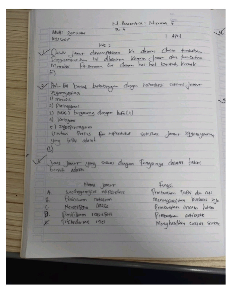 Kuis 2 Mikrobiologi | PDF