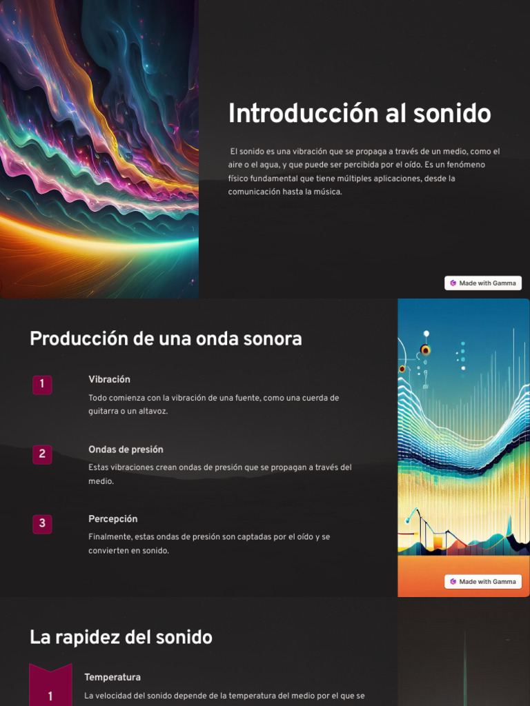 Introduccion-al-sonido | PDF | Sonido | Olas