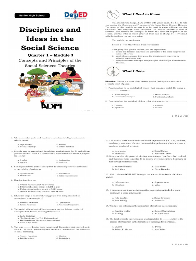 11 Diss - Week 4-Melcs 3 | PDF | Science & Mathematics | Technology & Engineering