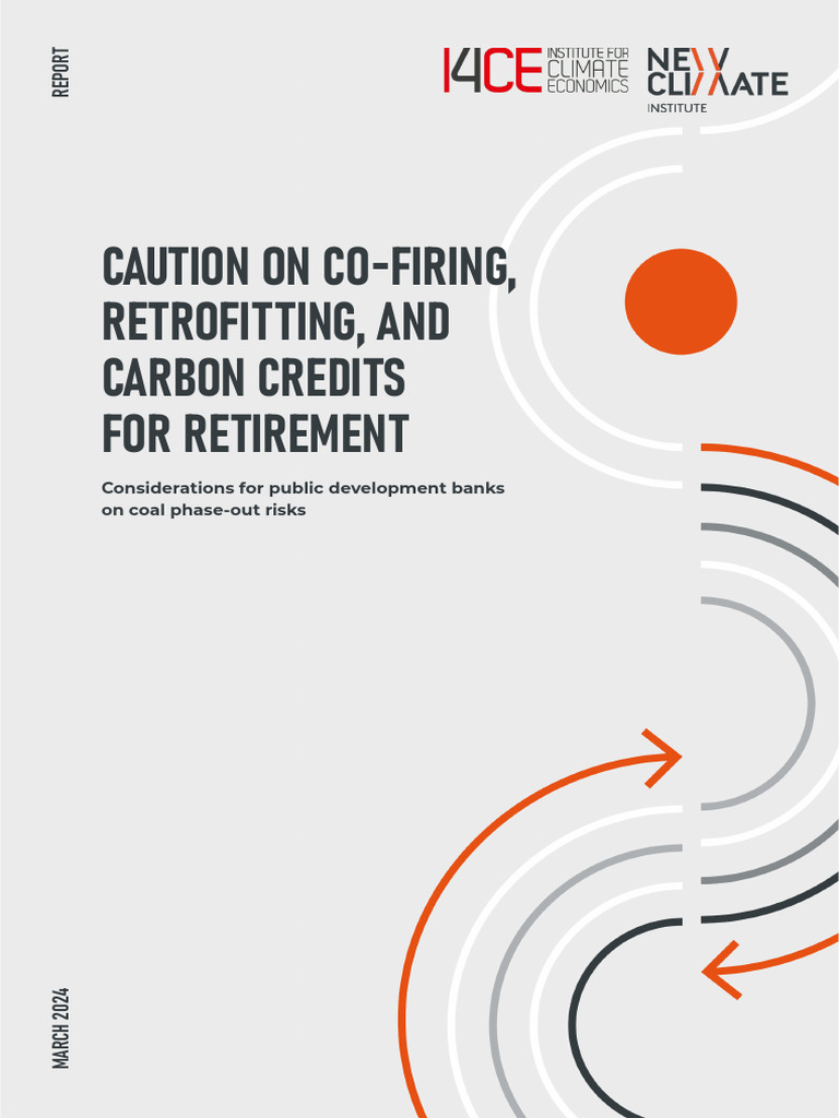 Caution On Co-Firing Retrofitting and Carbon Credits For Retirement ...