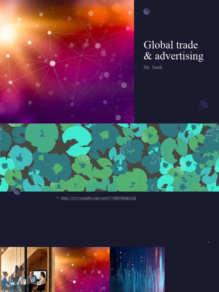 Global Trade and Marketing Insights | PDF | Exports | Internationalization