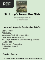 Mirabella's Struggle at St. Lucy's Home | PDF