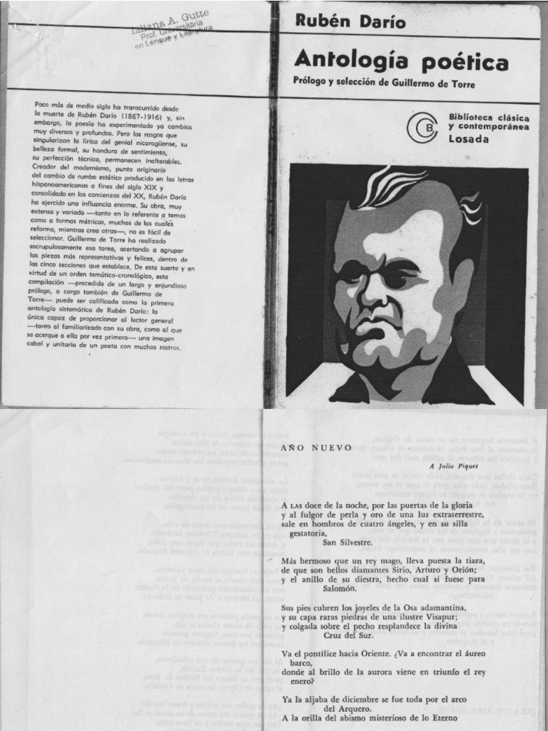 Antología Poética - Rubén Darío | PDF