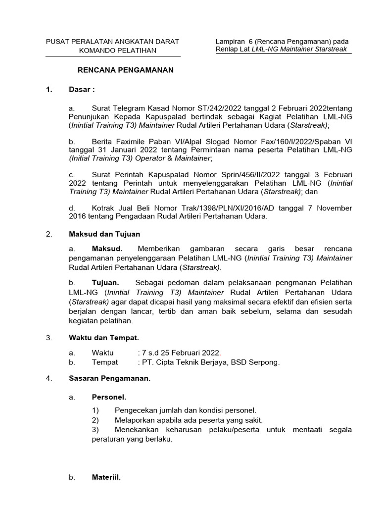 06 Lamp 6 Renpam | PDF | Komputer | Teknologi & Rekayasa