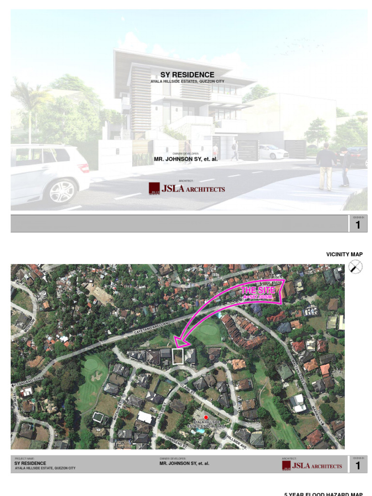 Sy Residence - Ayala Hillside s1 | PDF | Buildings And Structures ...