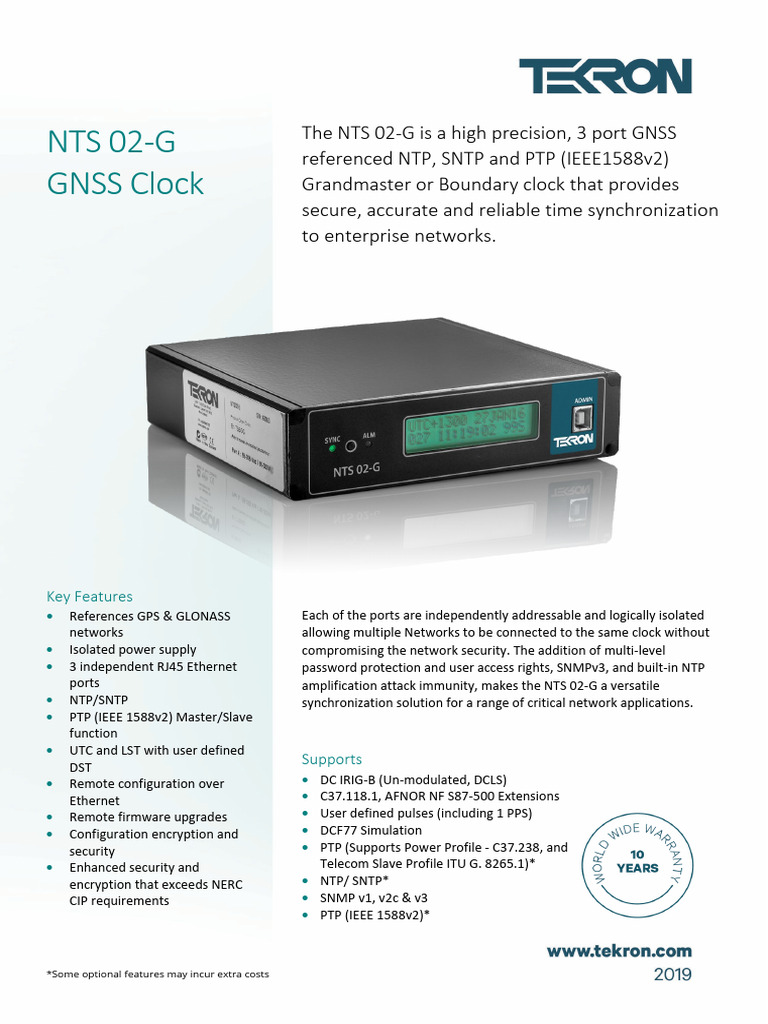 NTS 02 G Datasheet 022019 | PDF | Data Transmission | Computer Engineering