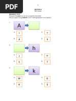 English Year 1 Paper 1 | PDF