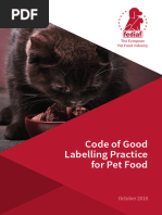AAFCO Pet Food Labeling Guidelines | PDF | Foods | Nutrition