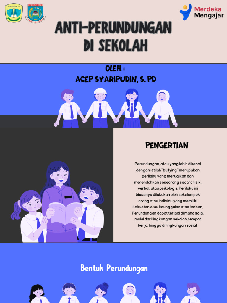 Anti Perundungan Di Sekolah Pdf