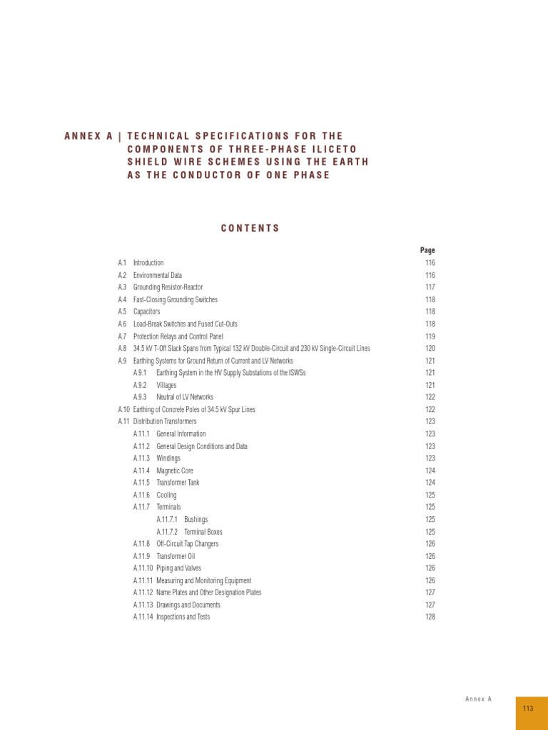 ESMAP SWS-Manual Annexes REV Optimized | PDF | Transformer | Capacitor