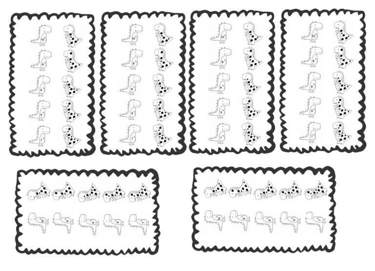 Dinosaur Counting (Post Rory) | PDF