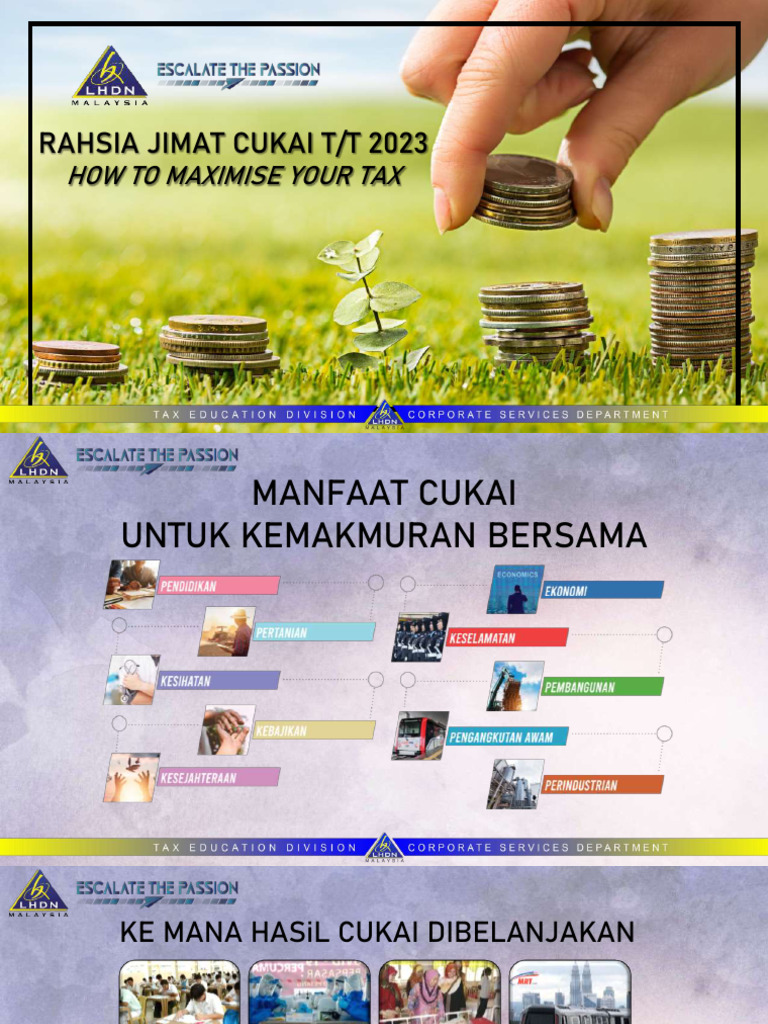 SLIDE - Rahsia Jimat Cukai Tahun Taksiran 2023 (2024) Untuk Peserta ...
