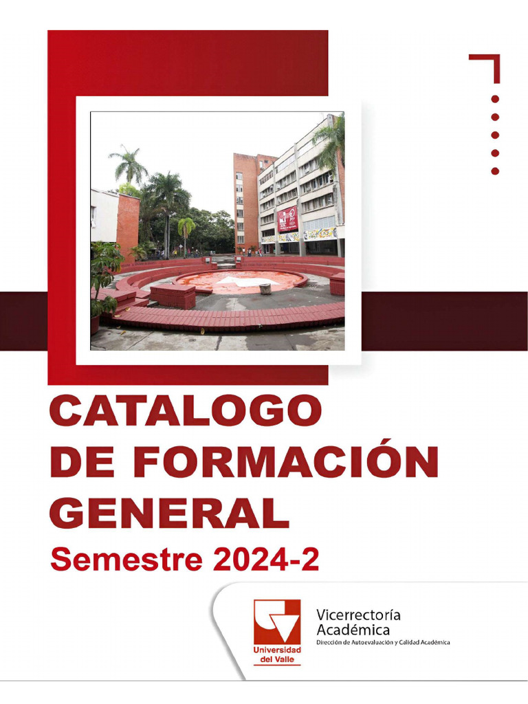 Catálogo de FG 2024-2 V1 | PDF | Matemáticas | Aprendizaje
