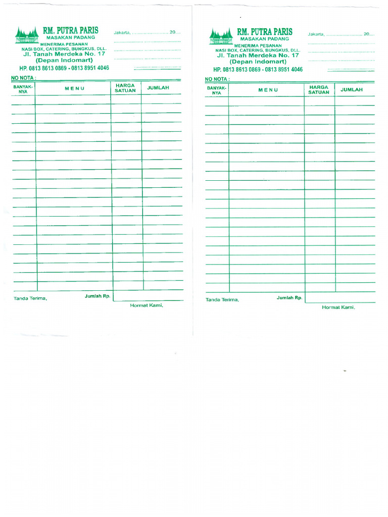 Nota RM RM | PDF
