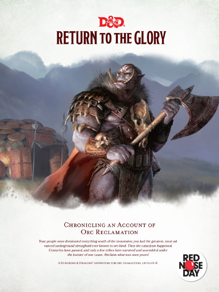 Dnd 5e Return to the Glory | PDF