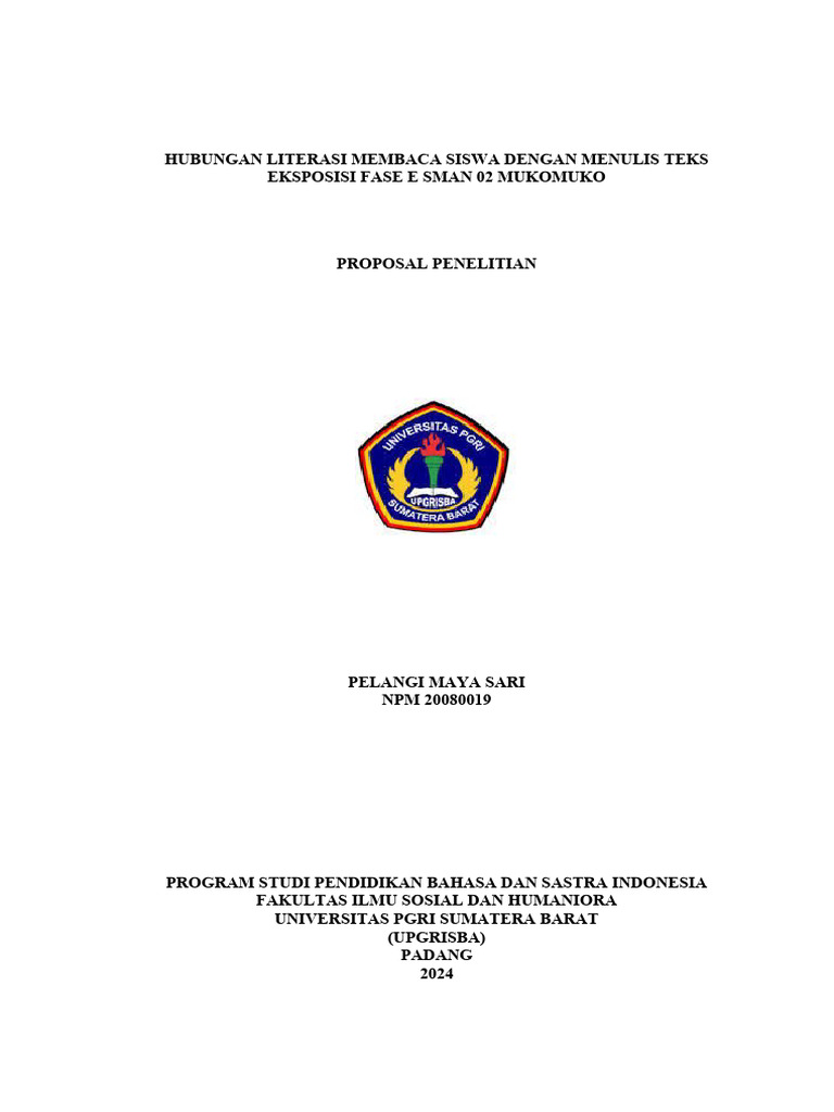 Pelangi Maya Sari Proposal Penelitian Pdf