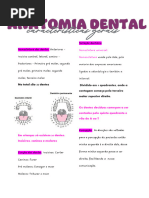 Morfologia dos Dentes Permanentes | PDF | Dente humano | Áreas da ...