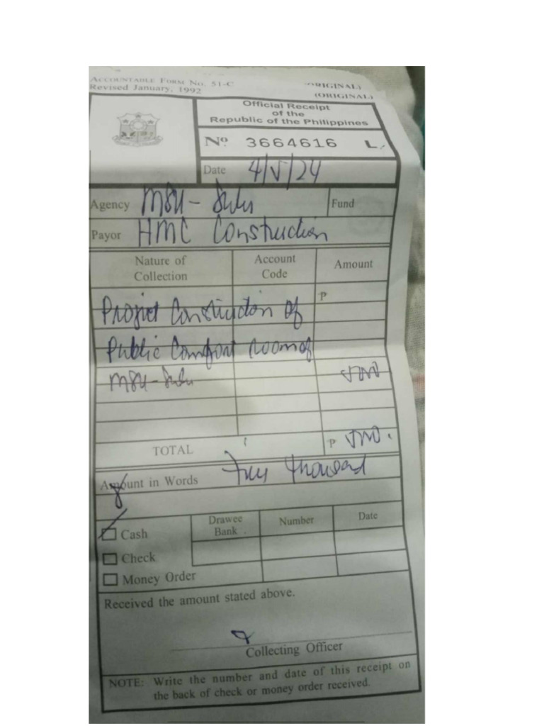 Bid Docs Receipt | PDF