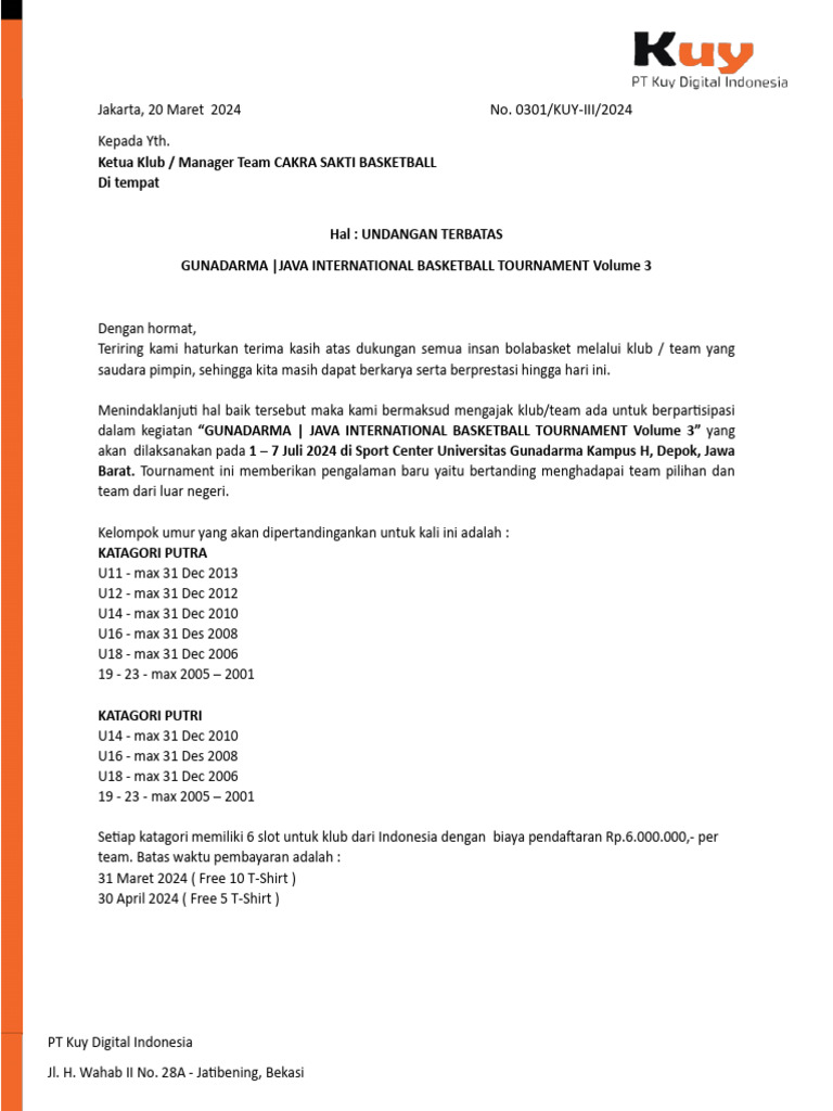 Undangan Gjibt V3 - Cakra Sakti | PDF