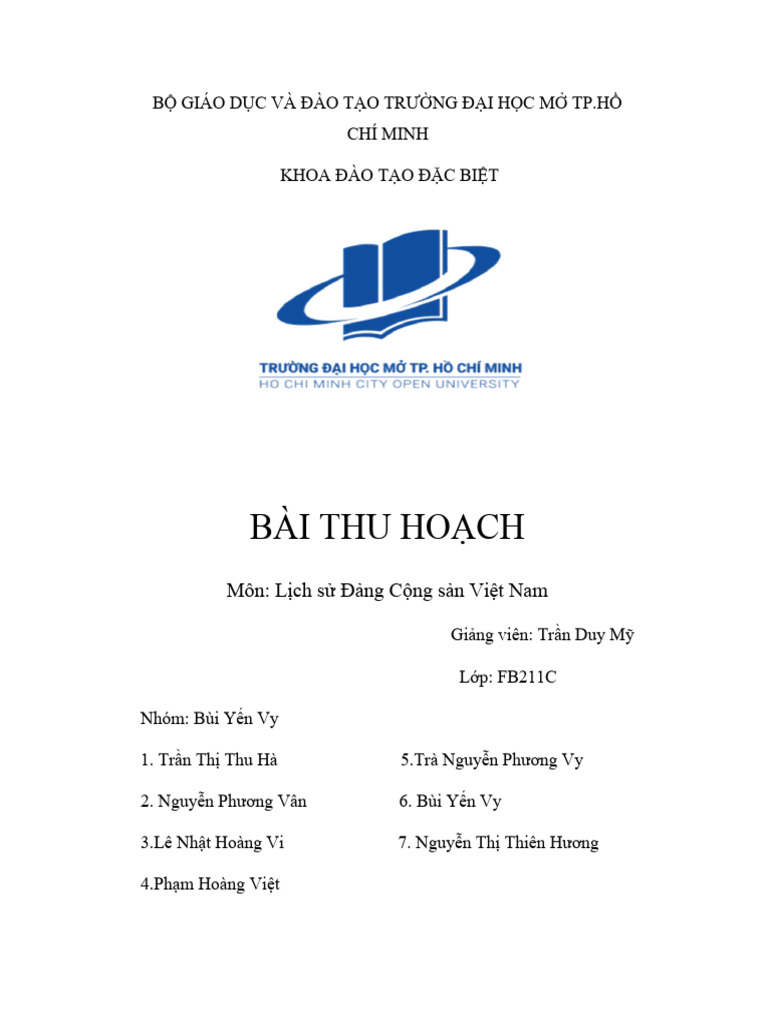 Bai Thu Hoach | PDF