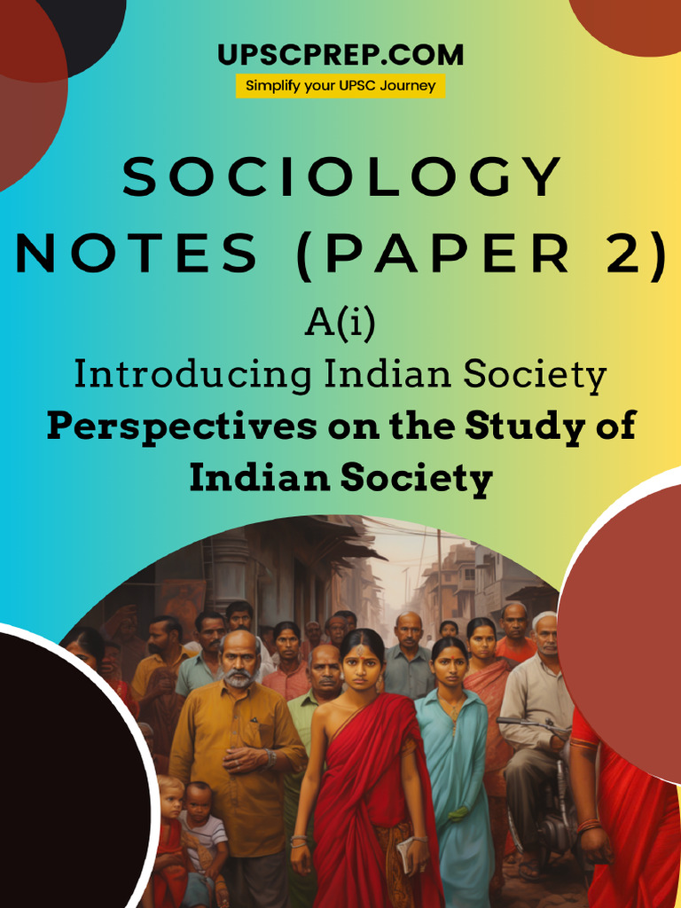 P2 A1 Perspective On Indian Society | PDF | Sociology | Marxism