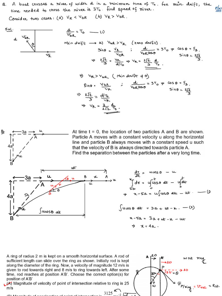 11 July XI - Constraint and NLM | PDF | Force | Tension (Physics)