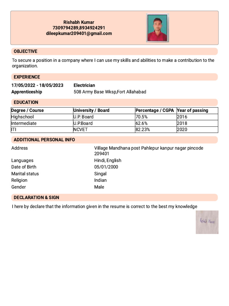 Rishabh Kumar - 1715933122902 | PDF