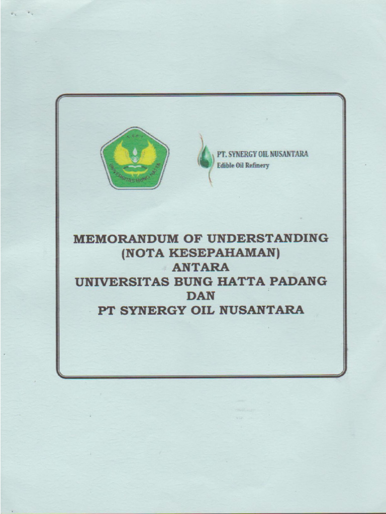 50. MOU PT. SON | PDF