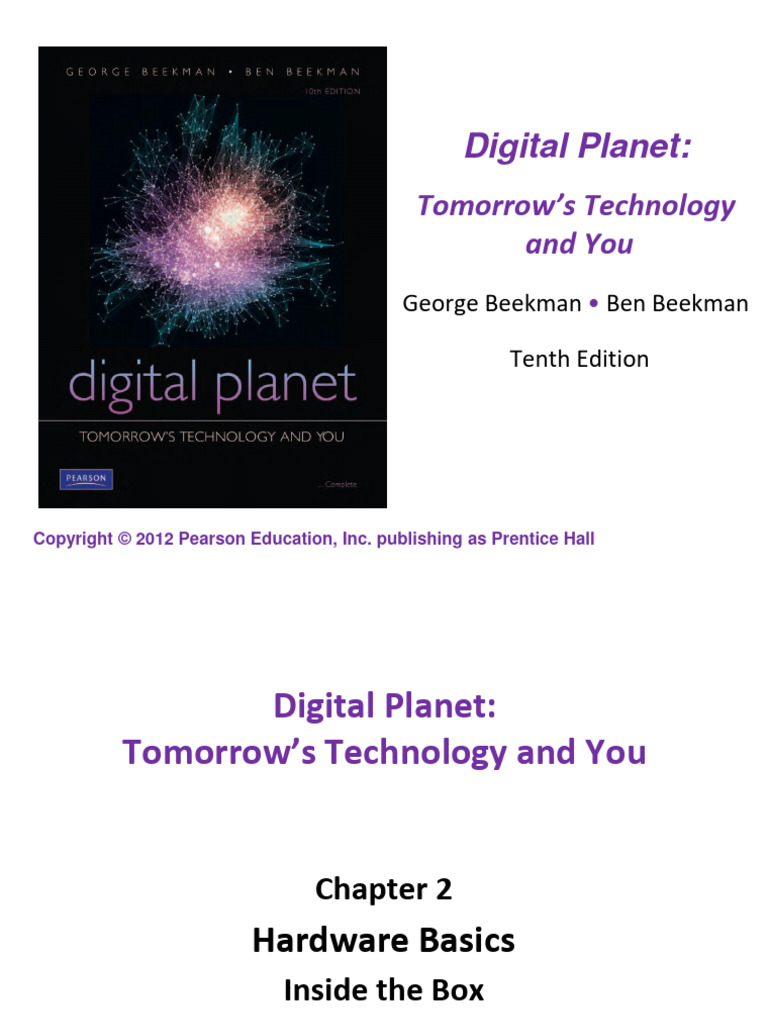 Chapter2 - Computer Hardware | PDF | Computer Data Storage | Central Processing Unit