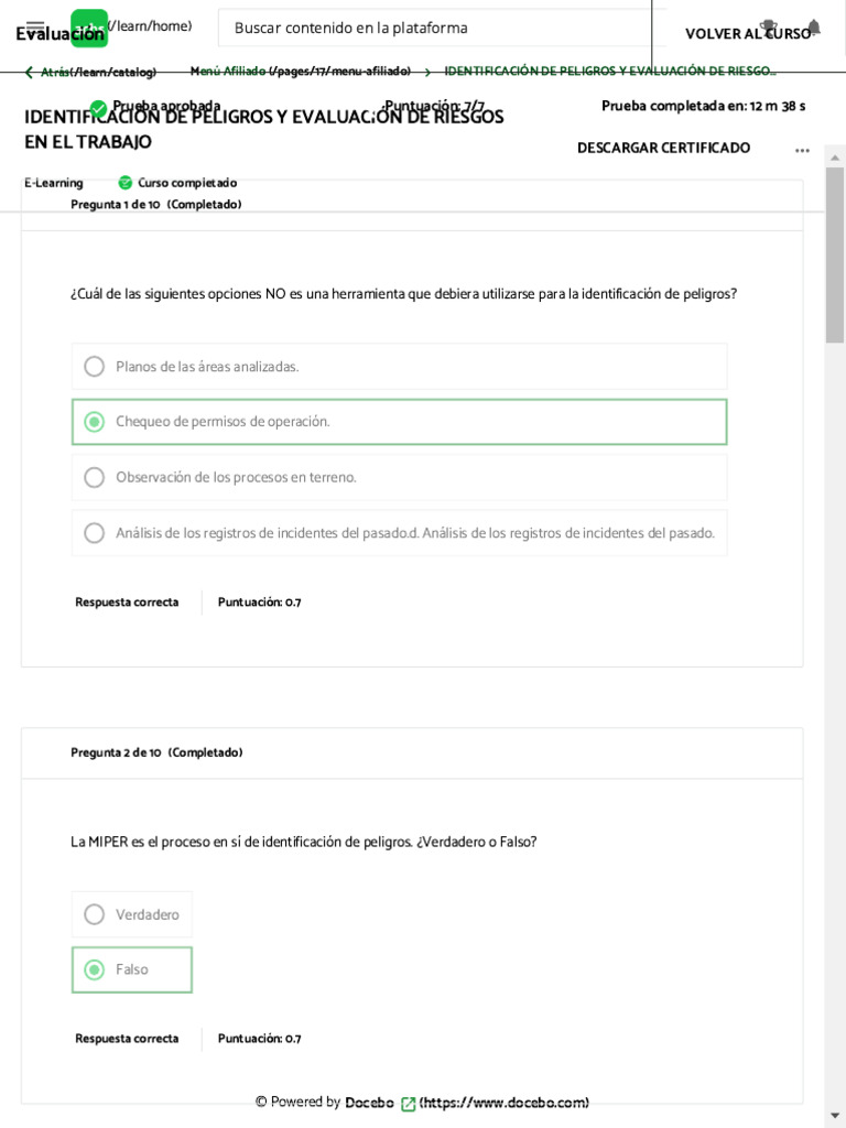 Capacita - Achs.cl - Learn - Courses - 37 - Identificacion de Peligros ... Capacita - Achs.cl - Learn - Courses - 37 - Identificacion de Peligros ...