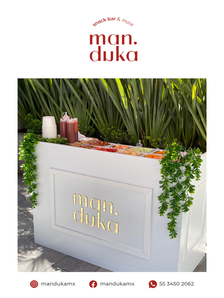 Manduka Snack Bar 2024 | PDF | Tarjeta de crédito | Tarjeta de débito