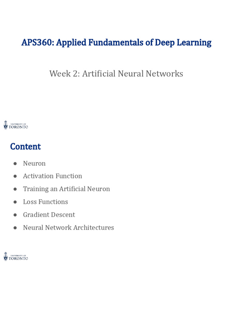Week 2 Artificial Neural Networks Pdf Artificial Neural Network Dendrite 
