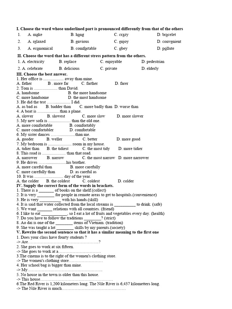 English practice | PDF