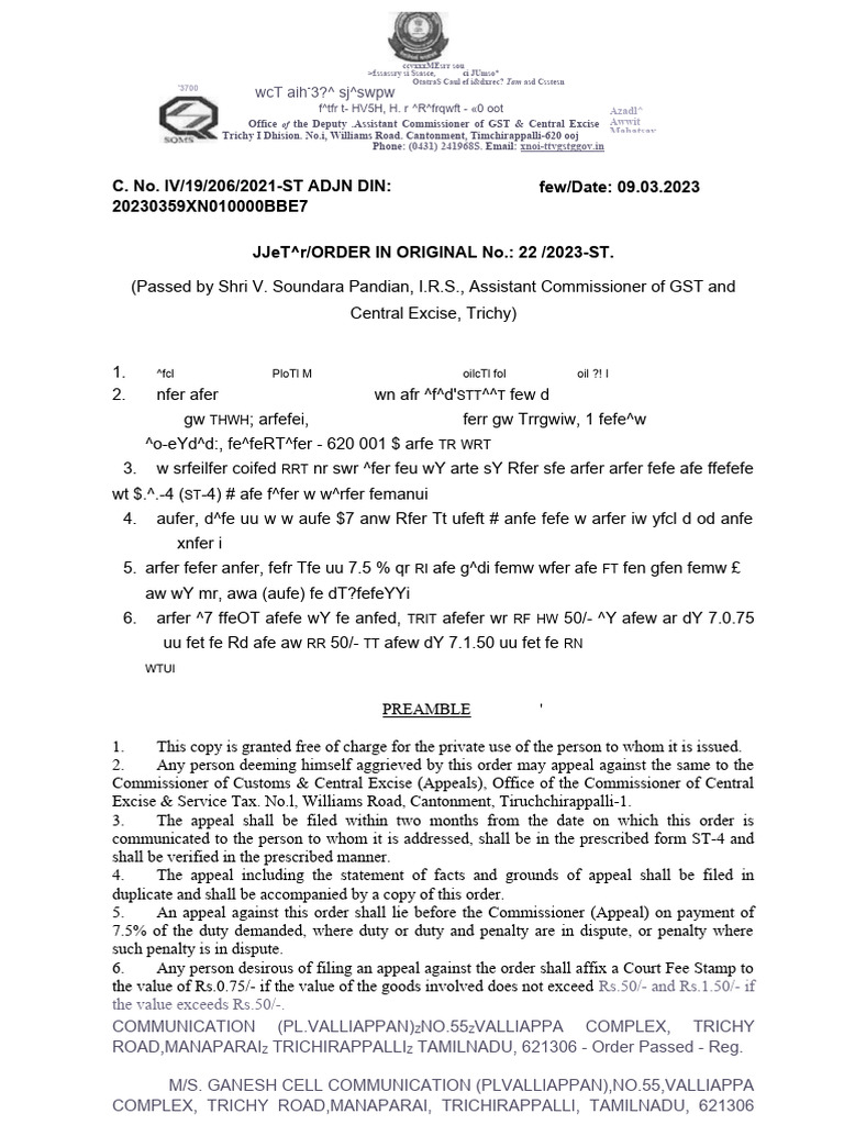 ORDER Another Method | PDF | Taxes | Tax Exemption