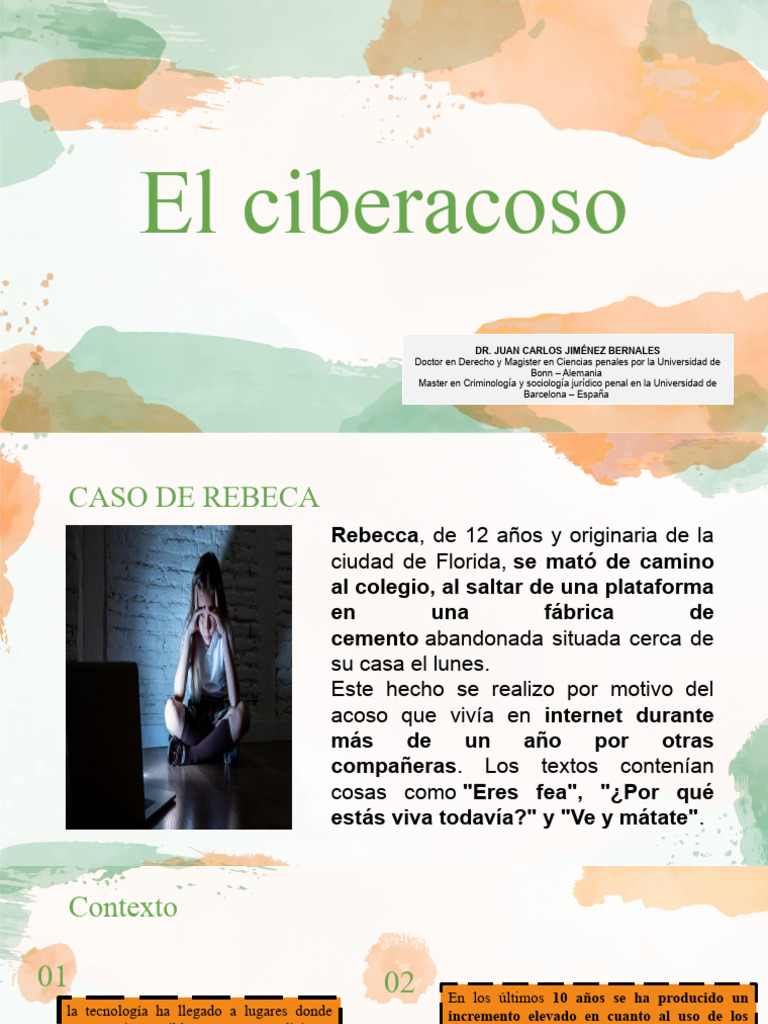 El Ciberacoso | PDF | Acoso cibernético | Psicología Social