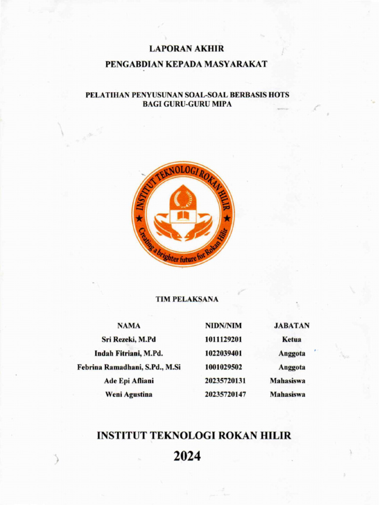 Laporan Pengabdian | PDF