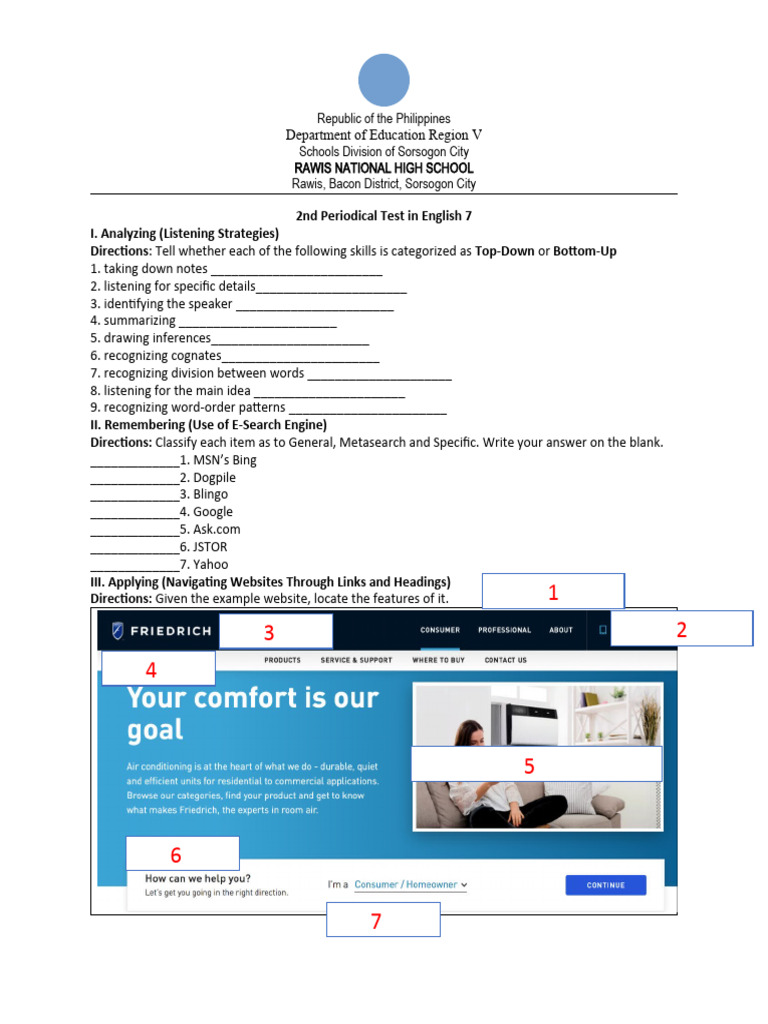 2nd Grading Periodical Test | PDF | Recycling